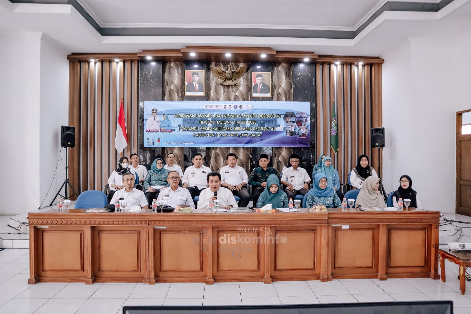 Posyandu Cempaka III Ikuti Verifikasi Dokumen Posyandu Berprestasi Tingkat Nasional, Wabup ...